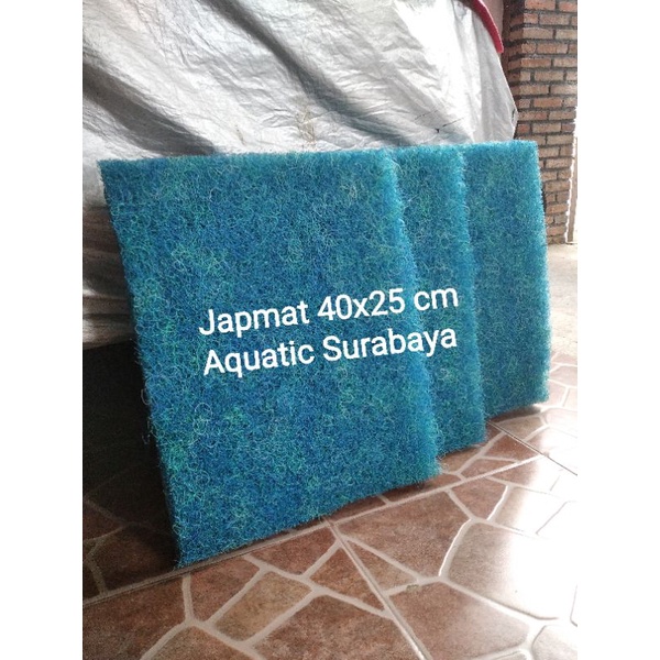 Jual Japmat Filter Jap Mat Japan Mat Filter Aquarium Kolam 40x25 cm ...