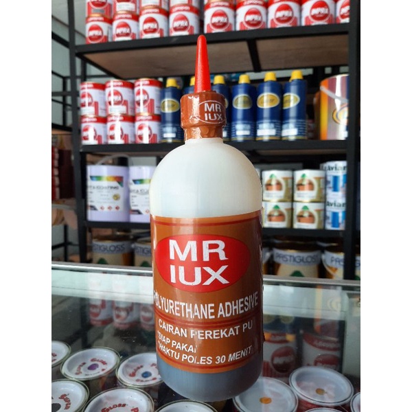 Jual Lem kayu/lem pu/lem piu MR LUX polyurethane adhesive | Shopee ...