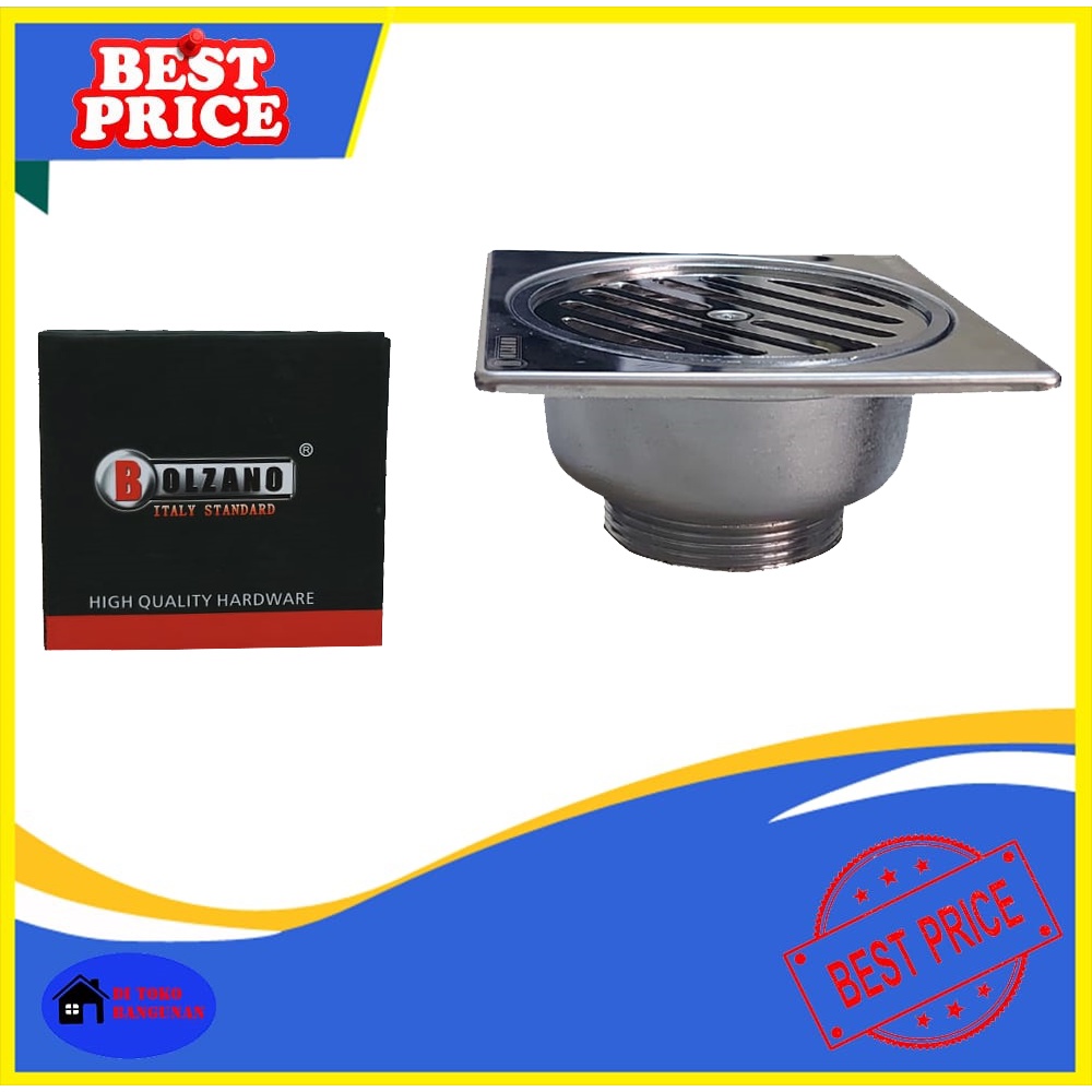 Jual Saringan Got Model Toto Air Kamar Mandi Floor Drain Stainless Bolzano | Shopee Indonesia