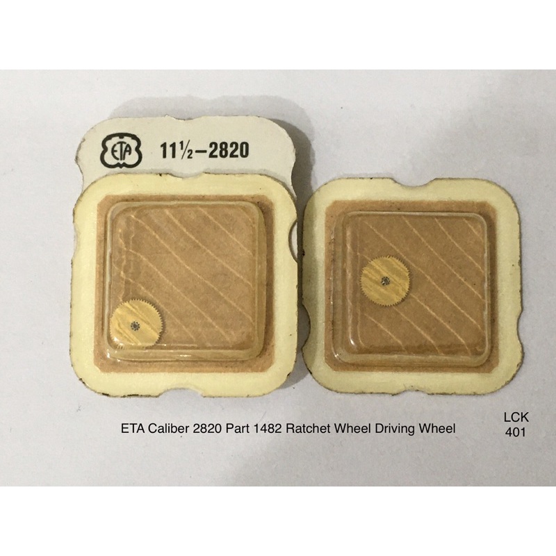 Jual ETA Caliber 2820 Watch Part Number 1482 ( Ratchet Wheel Driving ...