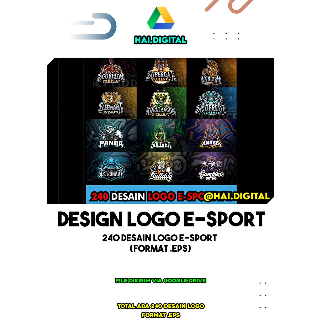 Jual DESAIN LOGO E-SPORT #4 | Shopee Indonesia