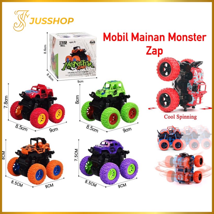 Jual Mainan Mobil Zap Monster Mainan Anak Mobil Mobilan Monster Zap ...