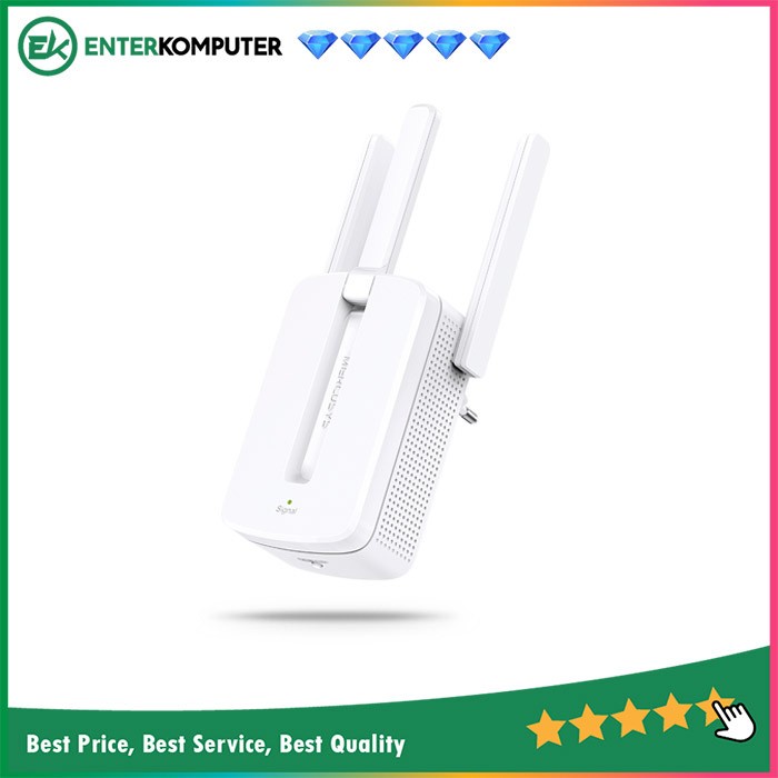 Jual Mercusys 300Mbps Wi-Fi Range Extender - Mercusys MW300RE (EU ...