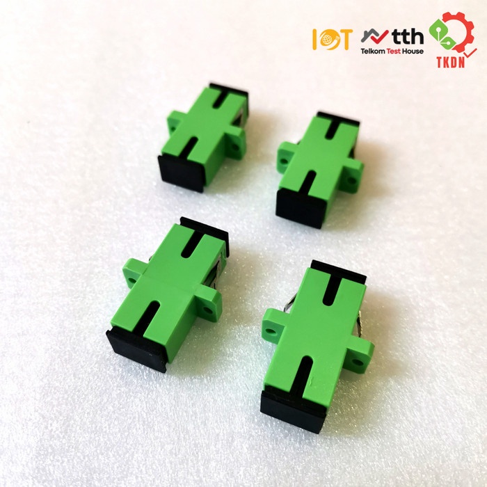 Jual Adapter SC APC Adaptor SC APC Fiber Optik Optic | Shopee Indonesia