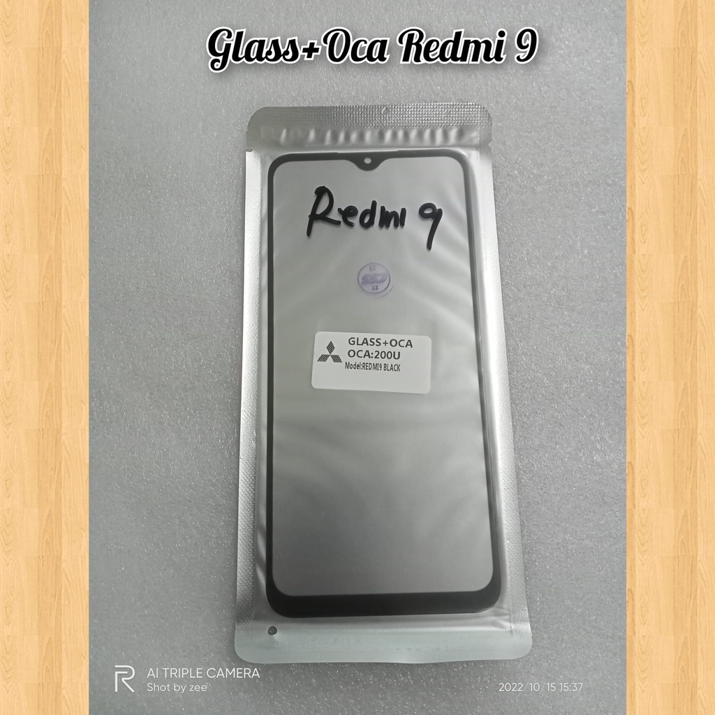 Jual Glass Plus Oca Xiaomi Redmi 9 Kaca Lcd + Oca Redmi 9/9 Prime Poco M2 | Shopee Indonesia