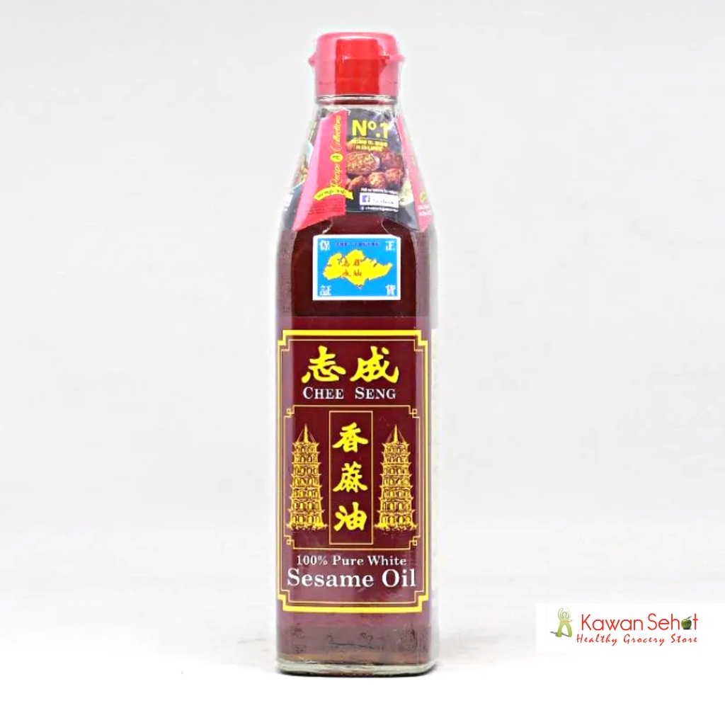 Jual Chee Seng 100% Pure White Sesame Oil | Minyak Wijen 375ml | Shopee ...