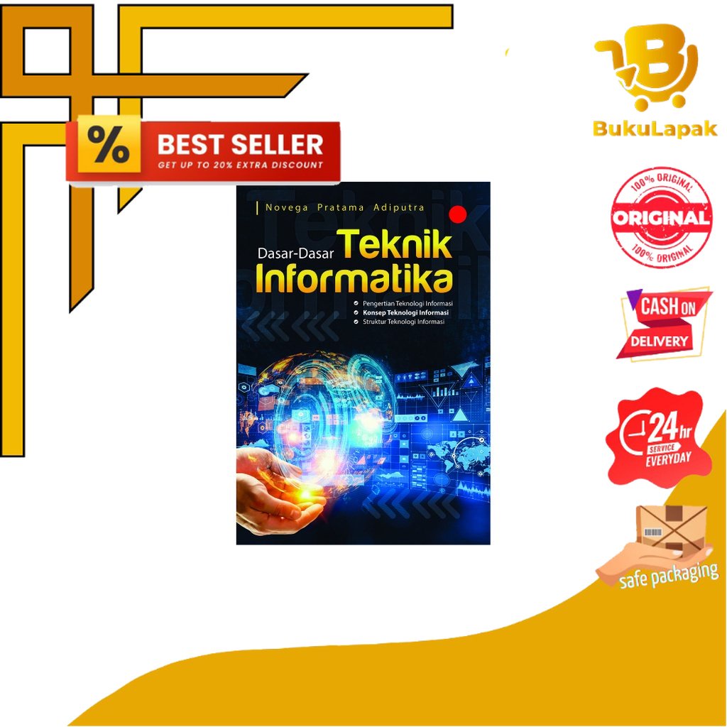 Jual Buku Ilmu Komputer, Dasar- Dasar Teknik Informatika, Novega ...
