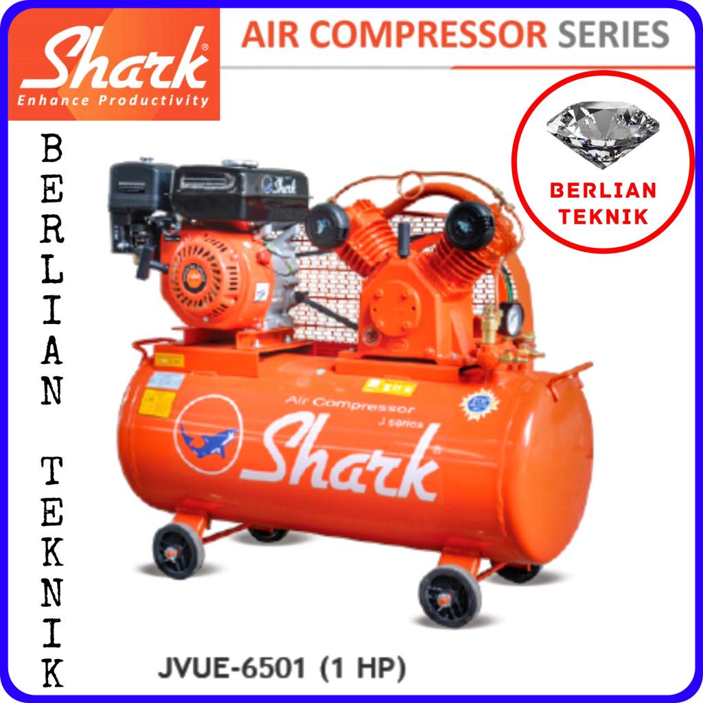 Jual Kompresor Angin Shark 1 HP JVU 6501 Air Compressor + Engine ...