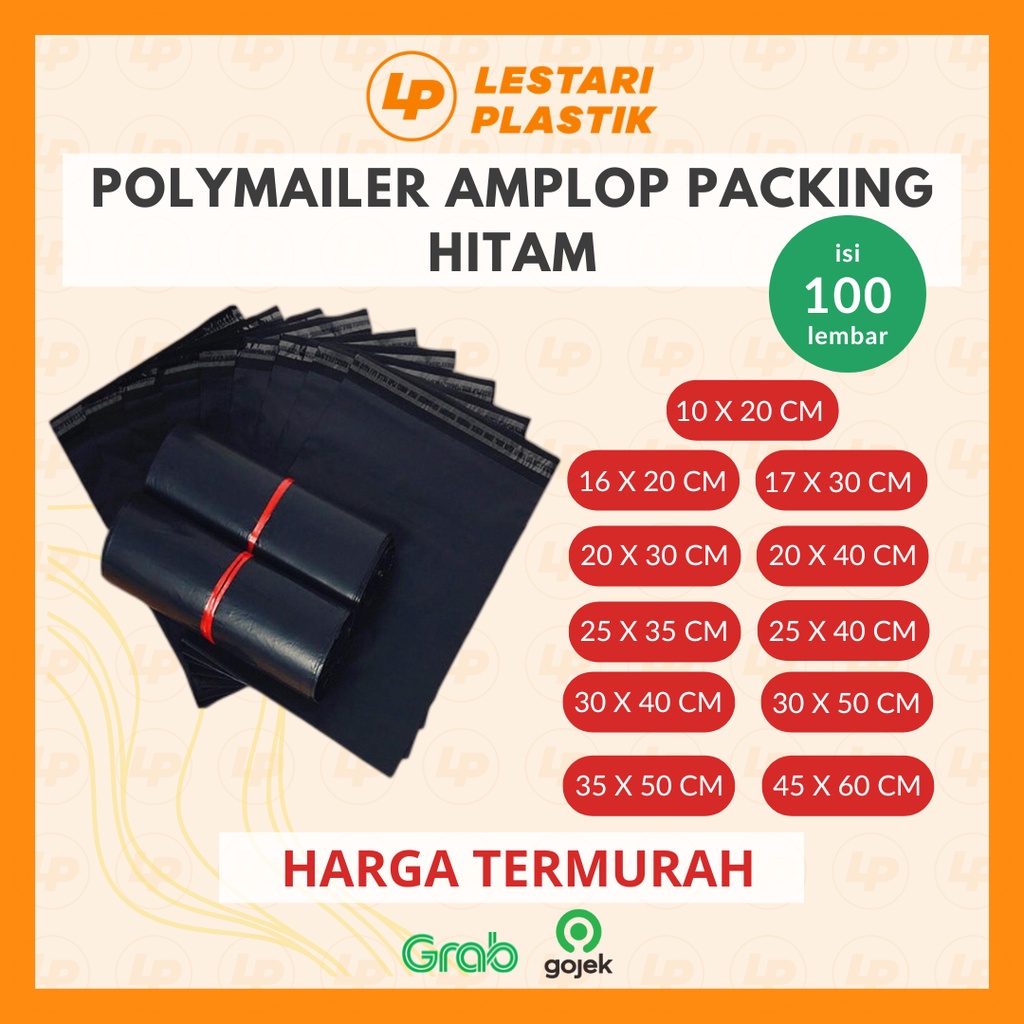 Jual [TERMURAH] POLYMAILER AMPLOP PACKING / PLASTIK PACKING OLSHOP ...