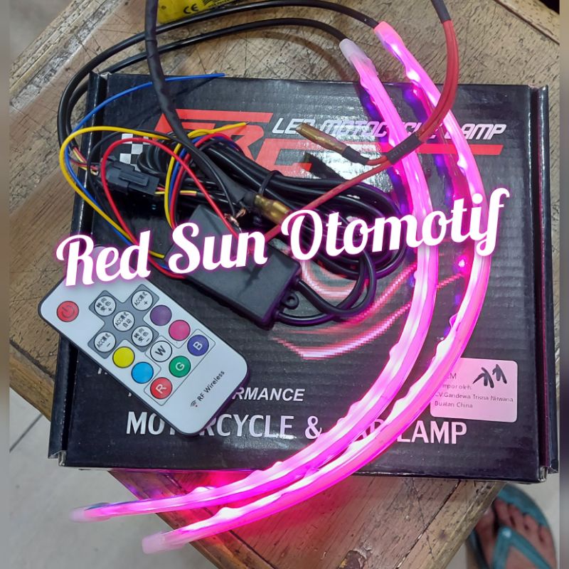 Jual Alis LED DRL RGB Remote + demon devil eye Nmax Aerox Vario 125 150 ...