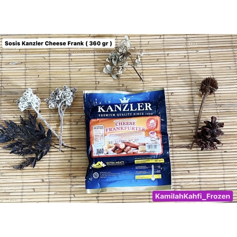 Jual Sosis Kenzler Cheese Frank ( 360 Gr ) | Shopee Indonesia