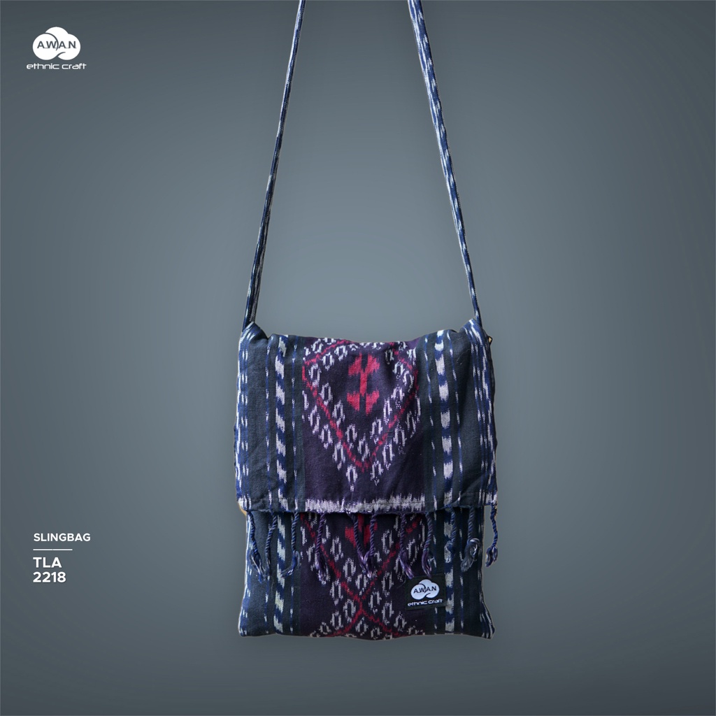 Jual Tas Selempang Etnik Tenun Toraja TLA2 by Awanethniccraft | Shopee ...
