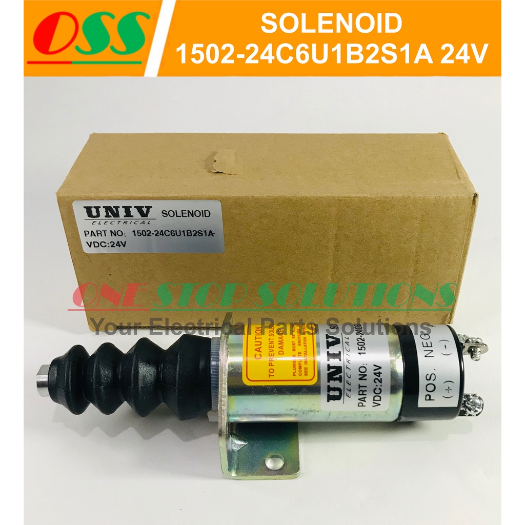 Jual SOLENOID UNIV ELECTRICAL PN 1502-24C6U1B2S1A 24V SELENOID 3 BAUT ...