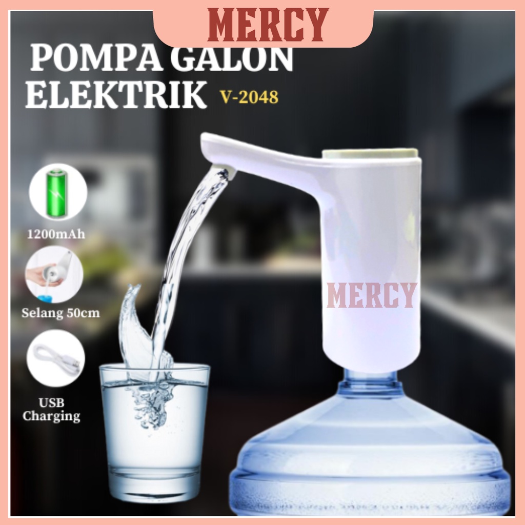 Jual Pompa Air Galon Elektrik Portable Water Electric terlaris Pompa ...