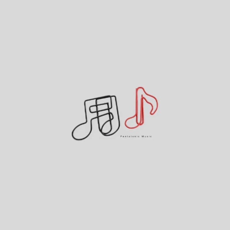 Jual Klip Kertas Musik Mini Notes Paper Clip Set Penjepit Kertas Kecil ...