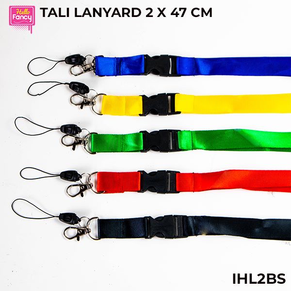 Jual Kalung Tali Lanyard ID Card / Name Tag / Besar 2 Cm Murah IHL2U ...