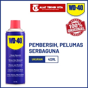 Jual WD40 412ml multi use products WD 40 412 ml pelumas anti karat | Shopee Indonesia
