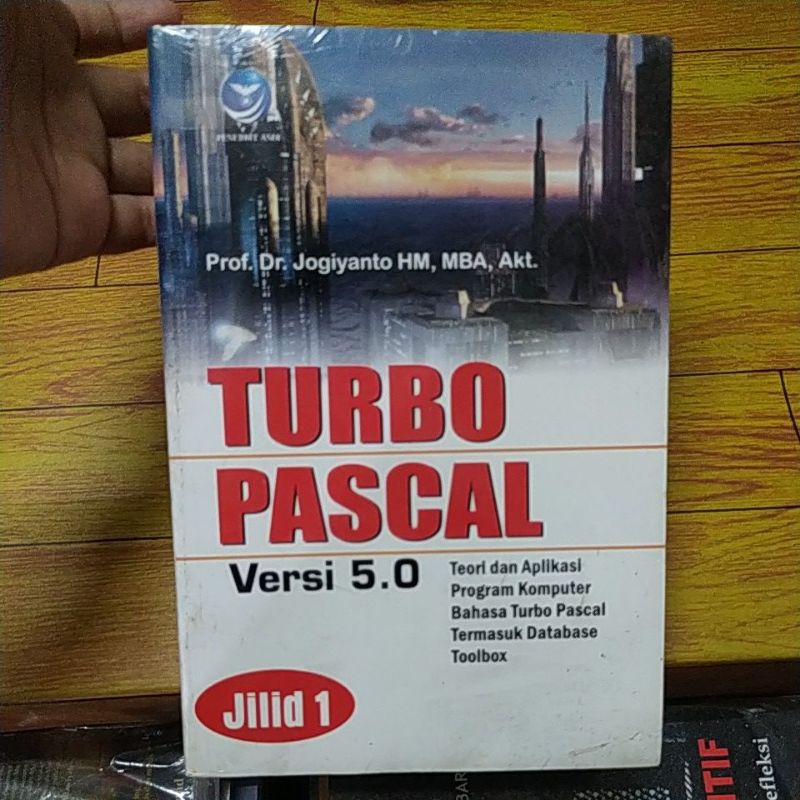 Jual buku asli: turbo pascal versi 5.0. prof.Dr.jogiyanto HM, MBA, Akt. | Shopee Indonesia