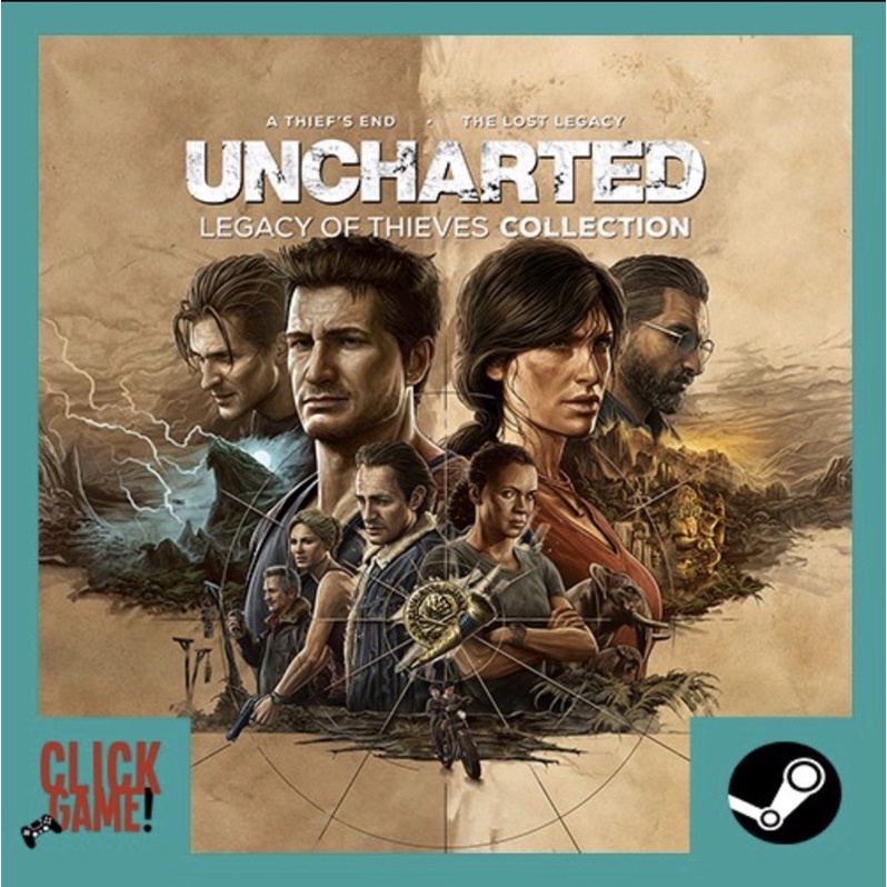 Jual Uncharted Legacy of Thieves Collection Original PC Game - Steam ...