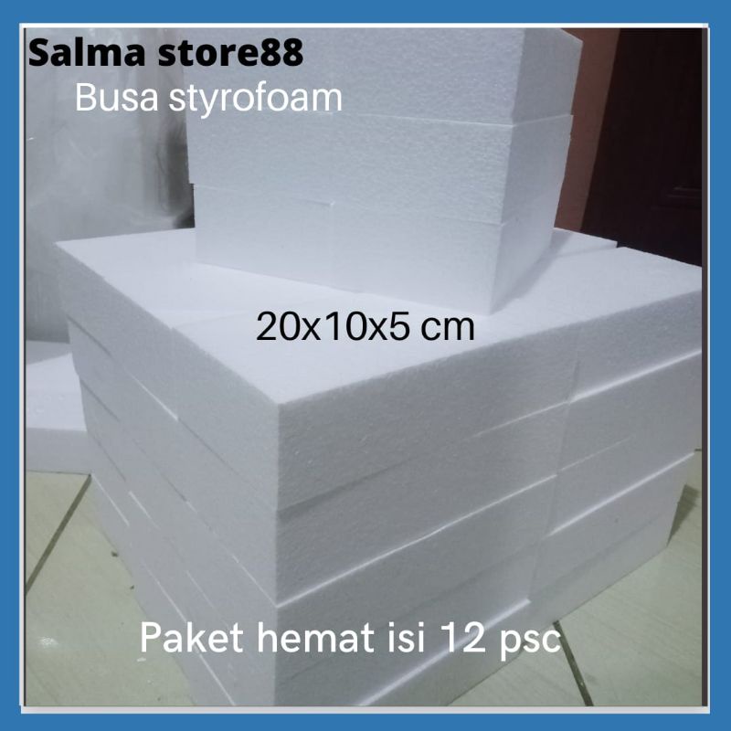 Jual Busa Styrofoam / Busa Buket Paket Hemat Isi 12 PSC Oasis Bunga ...