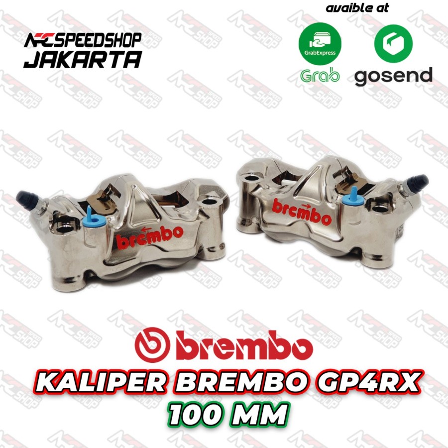 Jual Kaliper Brembo GP4RX 100mm Left & Right Kaliper Brembo 1 SET | Shopee Indonesia