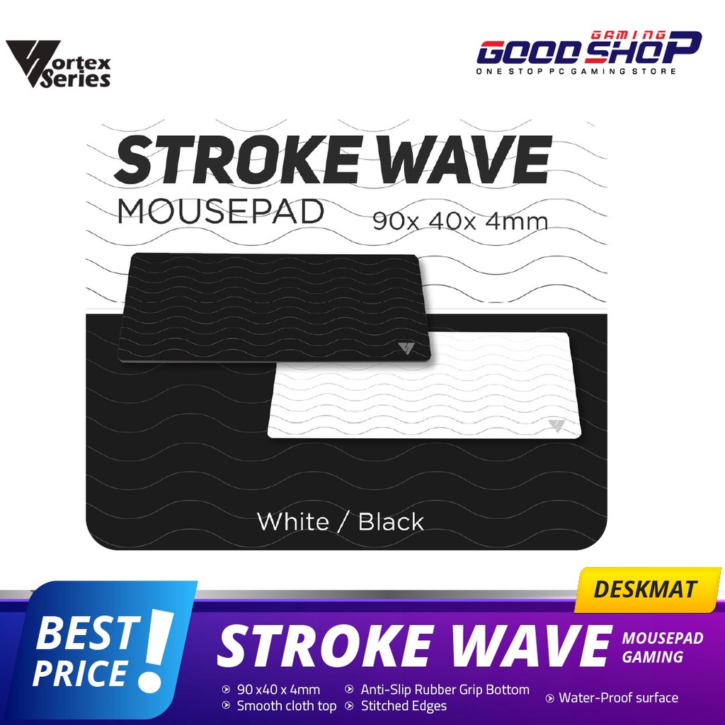 Jual VortexSeries Stroke Wave Deskmat Mousepad | Shopee Indonesia