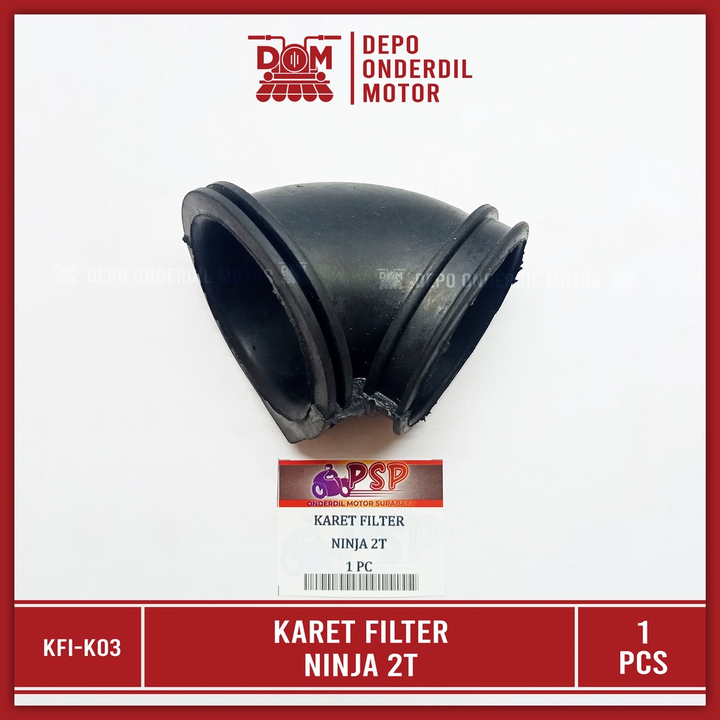 Jual Karet Filter Ninja 2T (PSP) Joint Sambungan Karbu Karburator Ke Saringan Udara Kawasaki ...