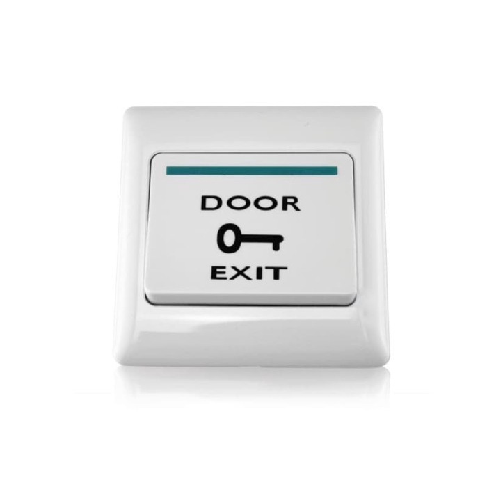 Jual Exit Button Putih Besar Tombol Push utk Access Door Control Bel ...