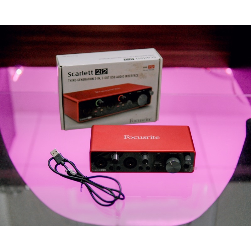Jual Focusrite 2i2 3rd gen original | Shopee Indonesia