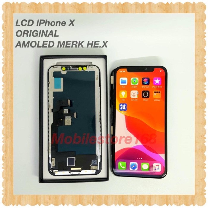 Jual LCD BERMUTU LCD TOUCHSCREEN IPHONE X AMOLED HEX ORIGINAL | Shopee ...