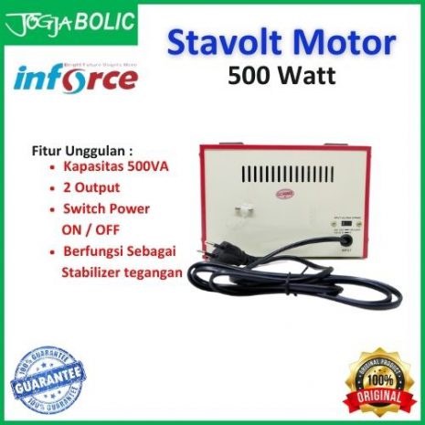 Jual Inforce STAVOLT MOTOR 500W | Shopee Indonesia