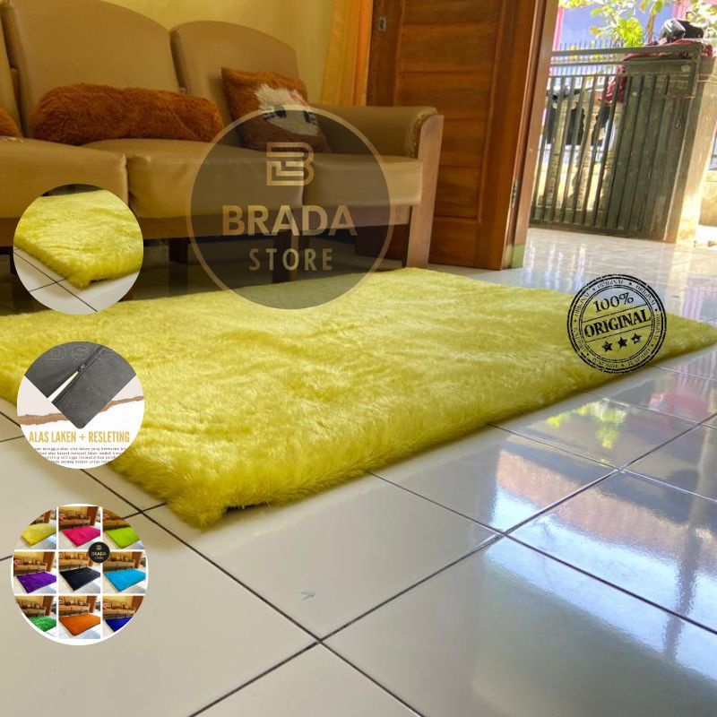 Jual Surpet Kasur Karpet Lantai Bulu Rasfur Ruang Tamu Kamar Tidur ...