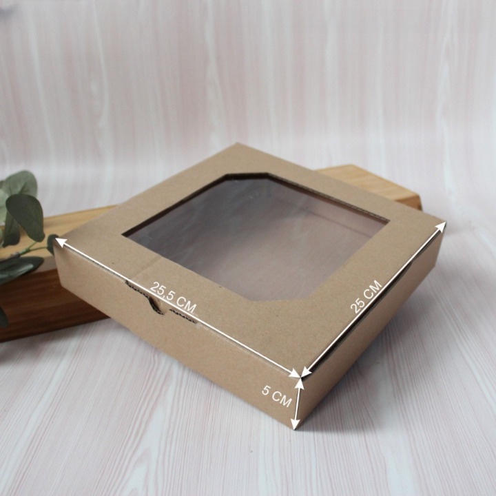 Jual kardus packaging cake dus mika hampers puding box kemasan die cut ...
