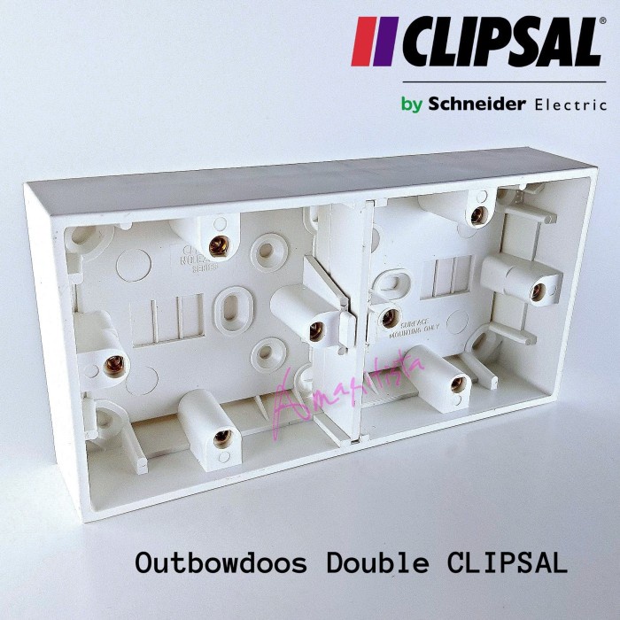 Jual Outbow Dus / Outbow Doos Double Kotak Schneider Clipsal Classic ...