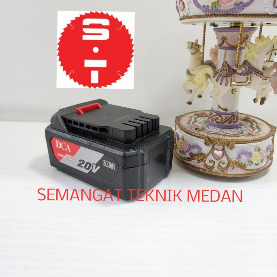 Jual BATERAI LITHIUM LI ION CORDLESS BATTERY PACK 20V 4 AH 4AH DCA FFBL2040 | Shopee Indonesia