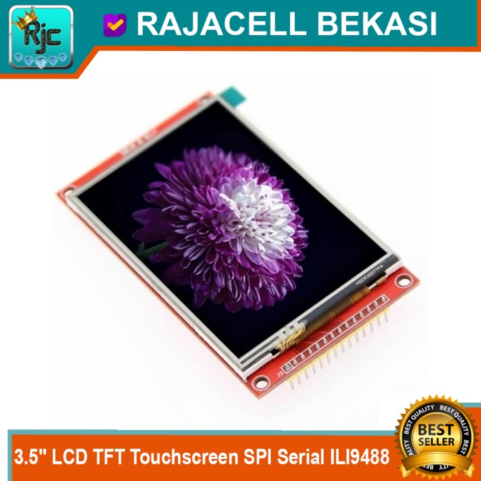 Jual 3.5" LCD TFT Touchscreen SPI Serial ILI9488 320*480 pixel for Arduino | Shopee Indonesia