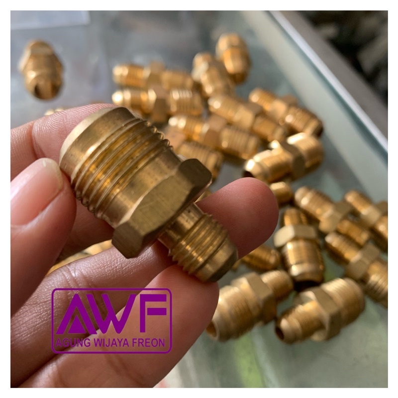 Jual Double Nepel Reduser Konektor PIPA AC | Shopee Indonesia