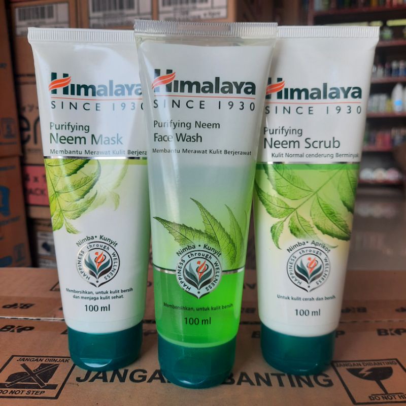 Jual Himalaya facial Wash Mask Scrub 100ML | Shopee Indonesia