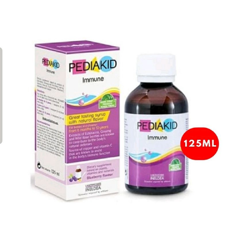 Jual Pediakid Immune 125ml Exp 12/2022 / Pediakid Daya Tahan Tubuh Anak ...