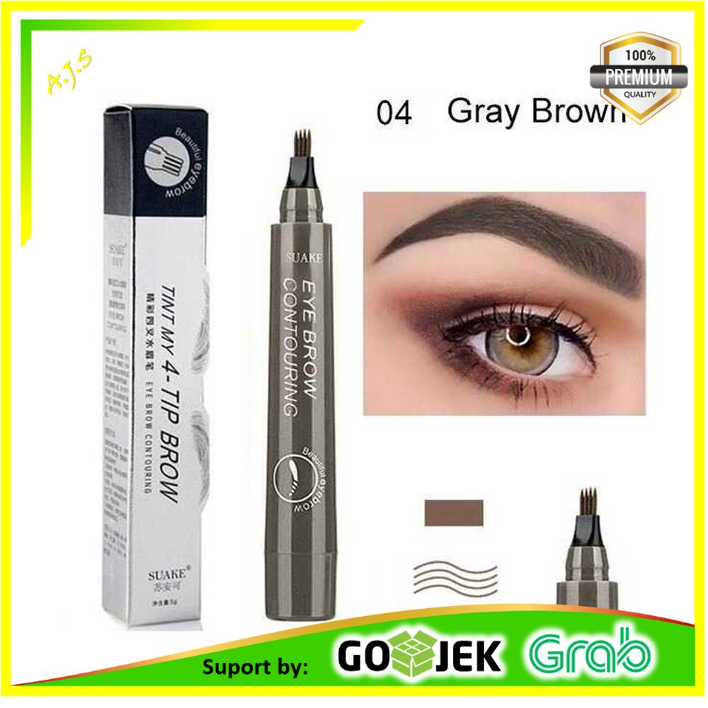 Jual #GRATIS CETAK ALIS - SUAKE Eyebrow Pencil Pensil Alis Waterproof Tahan Lama Air - GARANSI ...