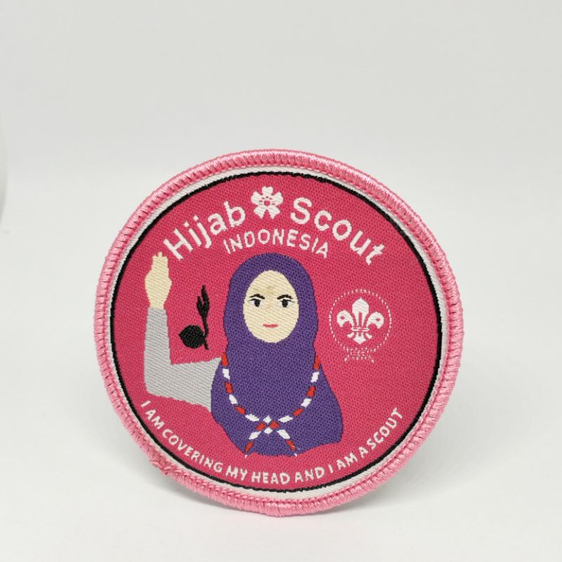 Jual Hijab Scout Indonesia Patch Emblem Merrowed | Shopee Indonesia