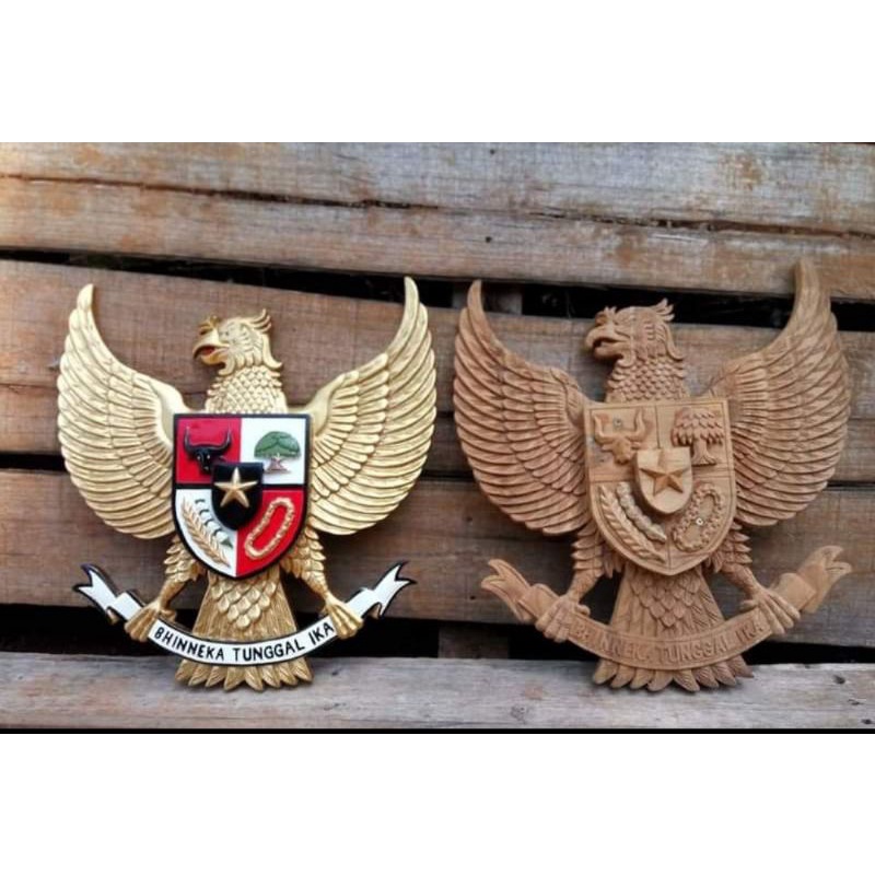 Jual Hiasan Dinding Garuda Kayu Jati | Shopee Indonesia