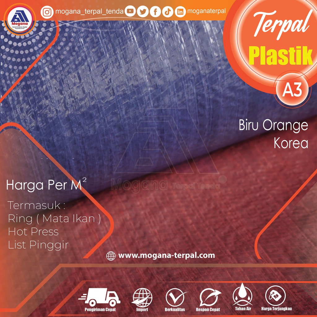 Jual Terpal Plastik A3 Korea | Shopee Indonesia