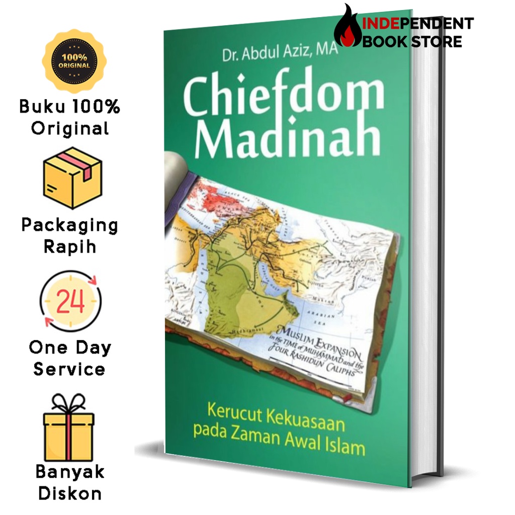 Jual Chiefdom Madinah: Kerucut Kekuasaan pada Zaman Awal Islam | Shopee ...