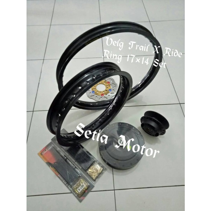 Jual Velg Yamaha X Ride Paket Ban Luar Dalam Tromol Jari jari Cakram ...