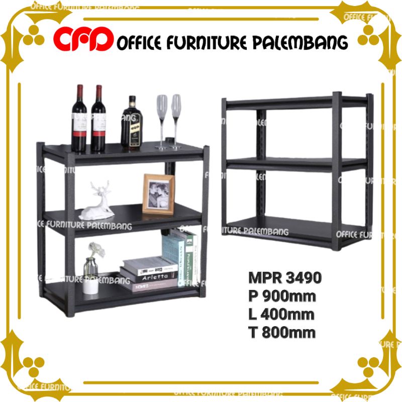 Jual rak besi serbaguna mpr 3490 rak besi tingkat rak arsip 3 tingkat ...