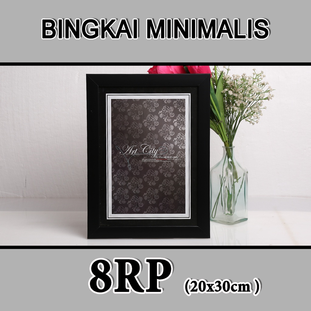 Jual FRAME / PIGURA / FIGURA / BINGKAI MINIMALIS 8RP/ BINGKAI PIAGAM ...