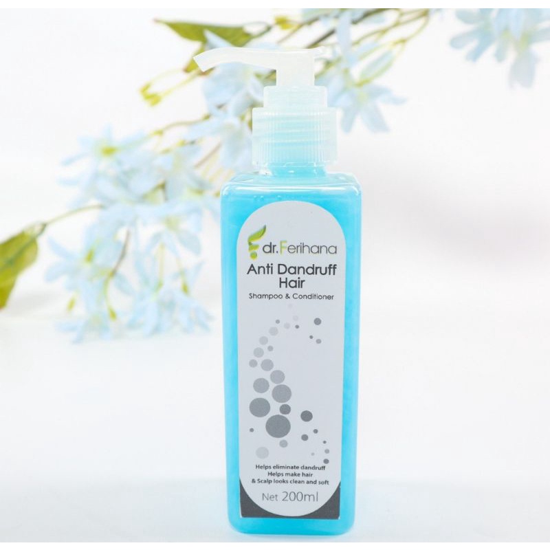 Jual SHAMPOO ANTI DANDRUFF with CONDITIONER warna BIRU | Shopee Indonesia