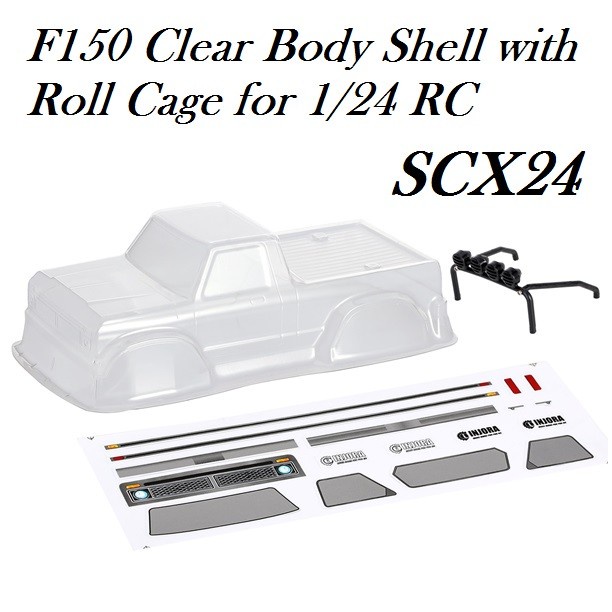 Jual Clear Body Shell F150 Axial SCX24 1/24 Rc Car | Shopee Indonesia