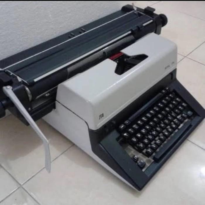 Jual Mesin Tik Royal Ta 775 - Mesin Tik Manual 18" Inch Ukuran Kertas ...